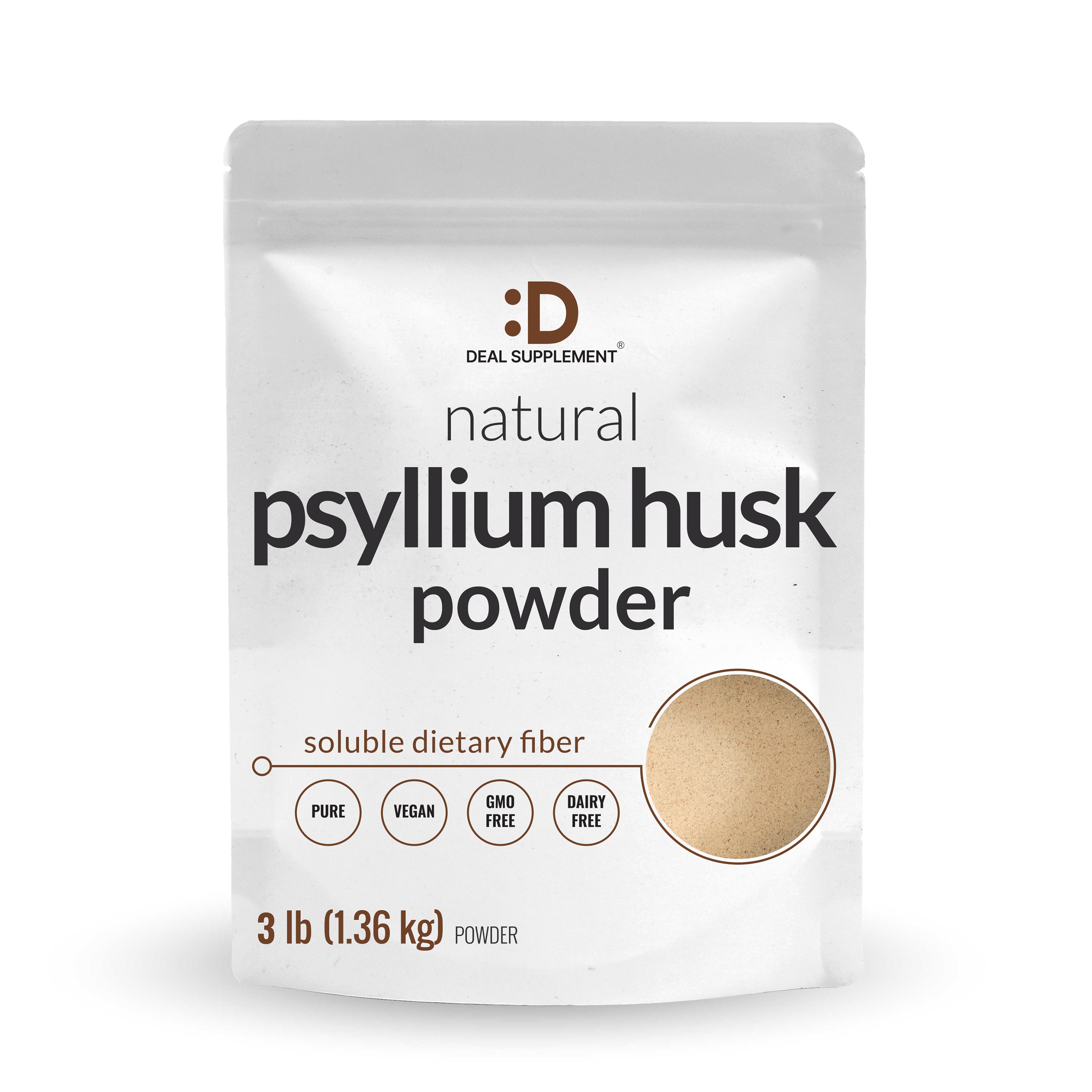 Psyllium Husk Powder 3lbs – Deal Supplement